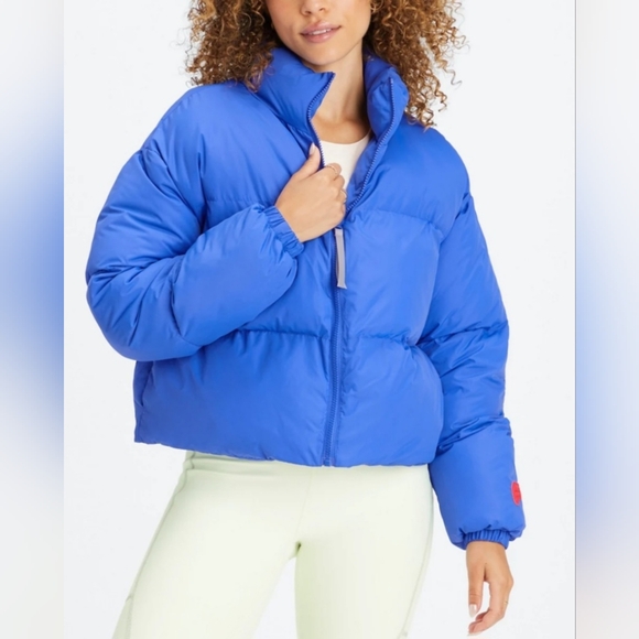 Fabletics | Jackets & Coats | Fabletics Wander Cropped Puffer Jacket ...